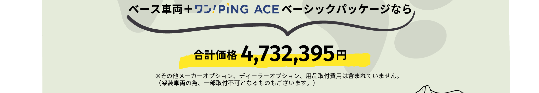 トヨタのキャンピングカー ワン！PiNG ACE（ 神奈川限定) | 神奈川県のトヨタ車ディーラーなら【ウエインズトヨタ神奈川】